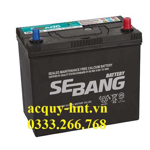 Ắc quy SeBang SMF NS40ZL (12V-35AH) chính hãng